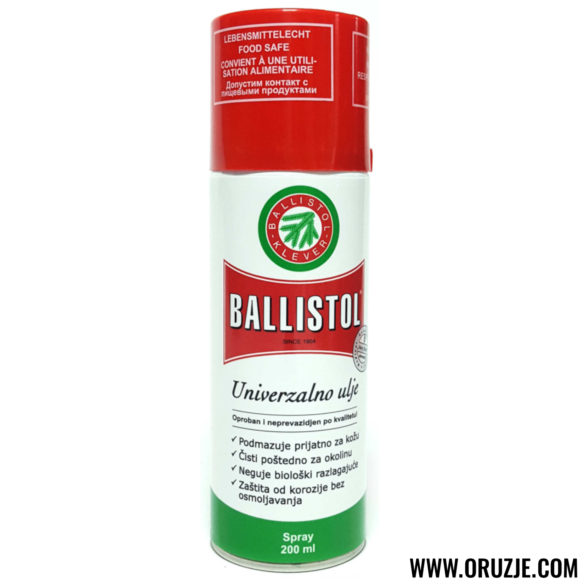 Ballistol sprej 200ml – Shop Oružje