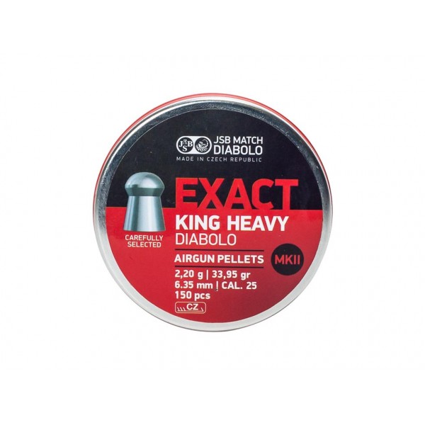 Dijabole JSB Exact King Heavy MK II 6,35mm – Shop Oružje