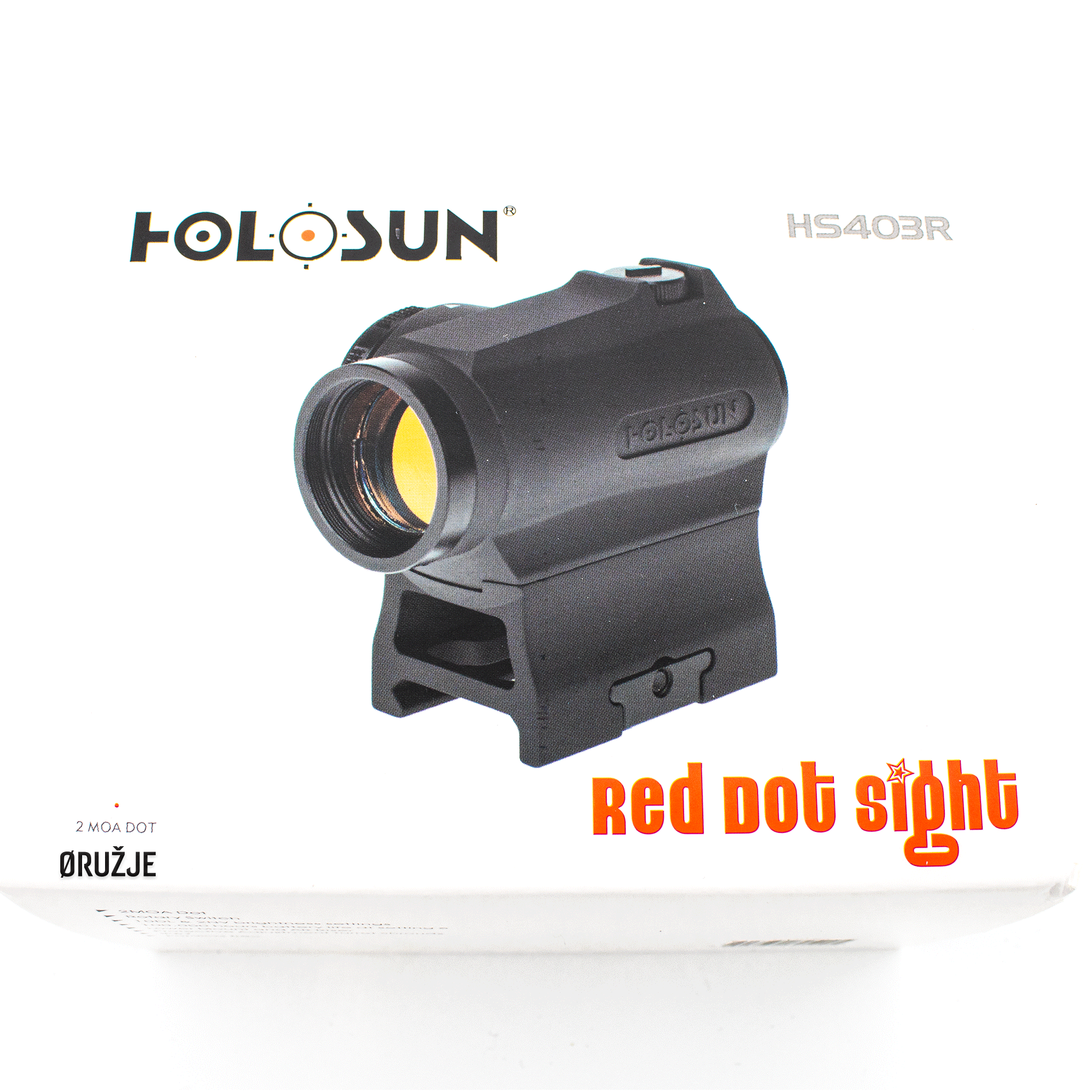 Holosun HS-403r Micro Red Dot Optic 2 Moa Dot – Shop Oružje